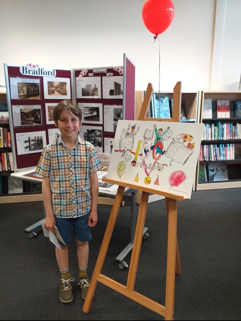 Children’s Library Card Competition – Bradford and District Local Studies